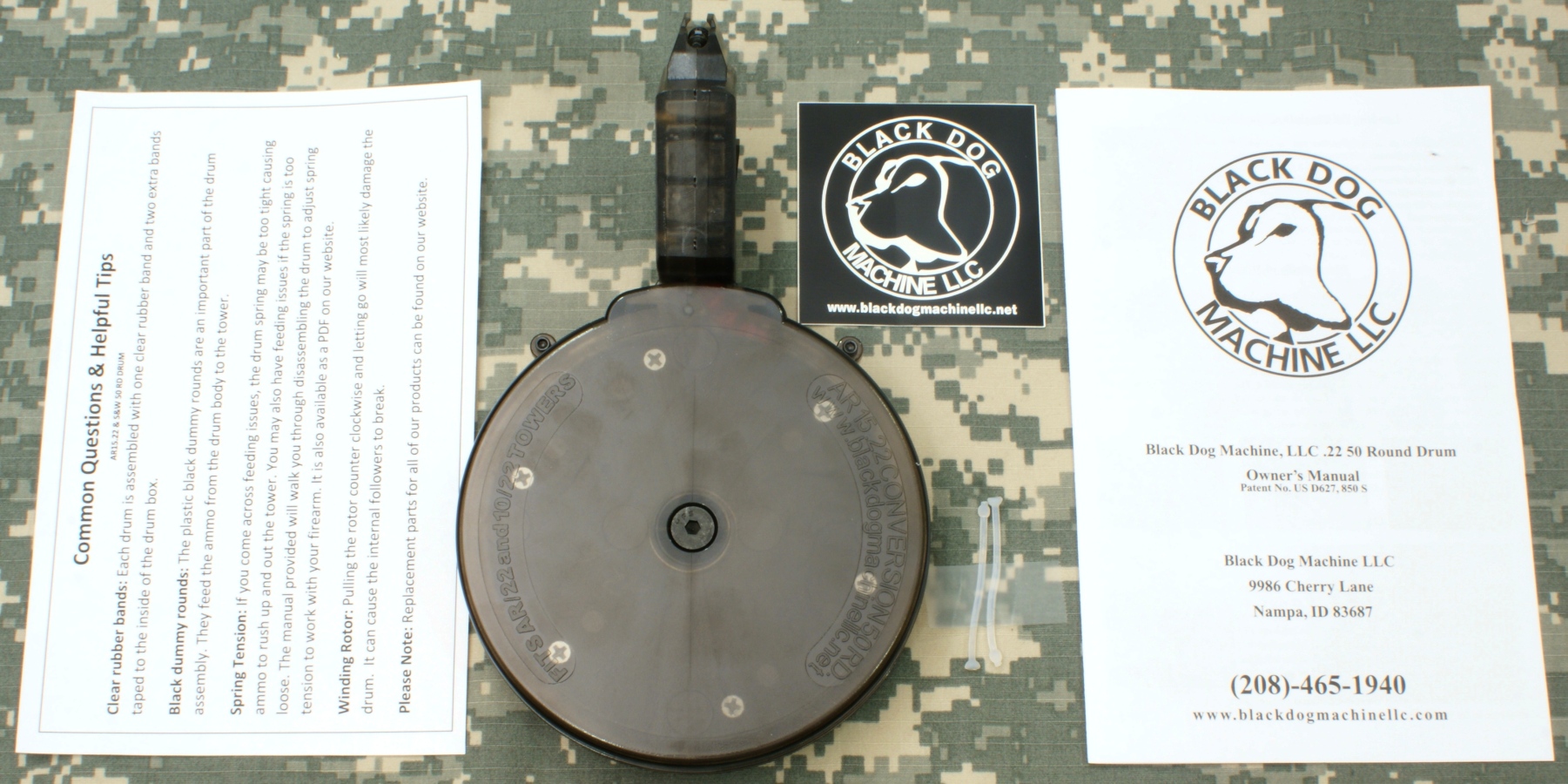 Black Dog Machine S&W M&P15-22 50-Round Drum Magazine Review